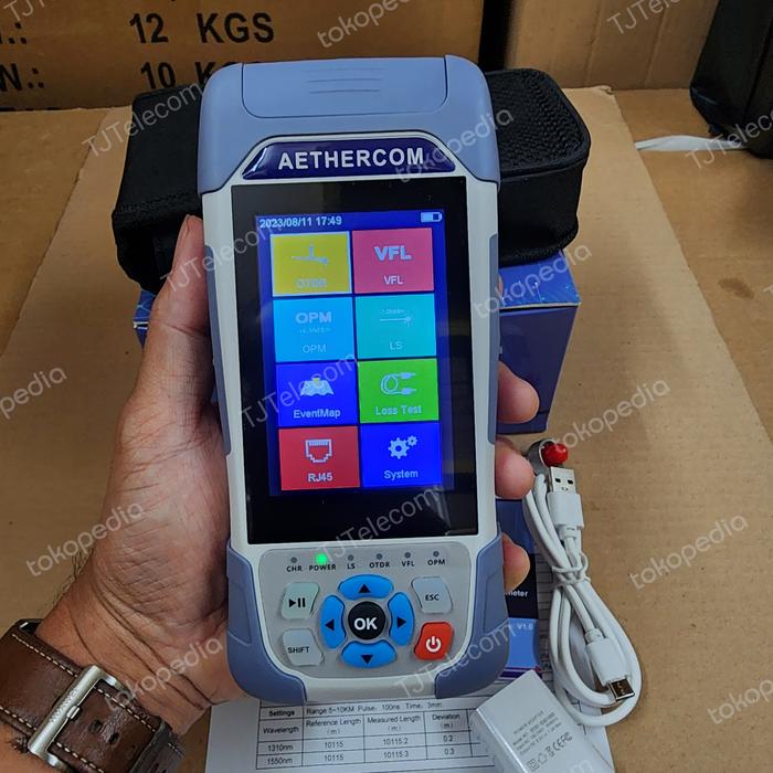 Jual otdr mini / smart otdr - AETHERCOM - Jakarta Pusat - TJTelecom ...