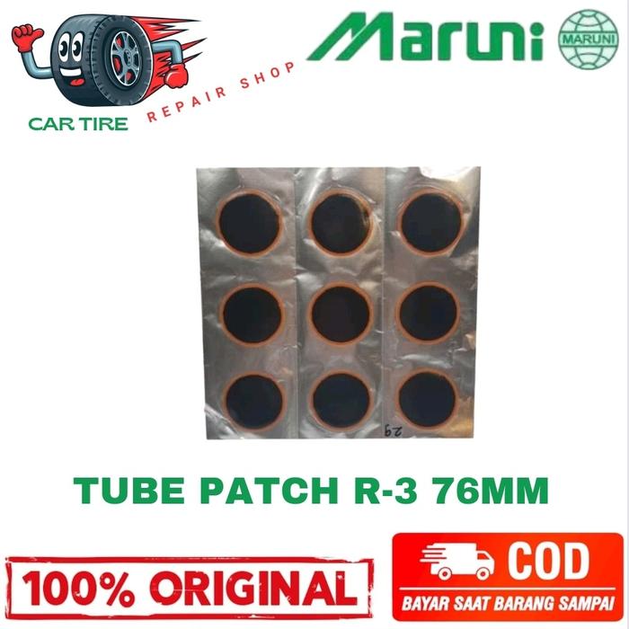 Jual Maruni Tube Patch R-03 Bulat Lembar - Karet Tambal Ban Dalam - Kota Medan - KlinikBan ...