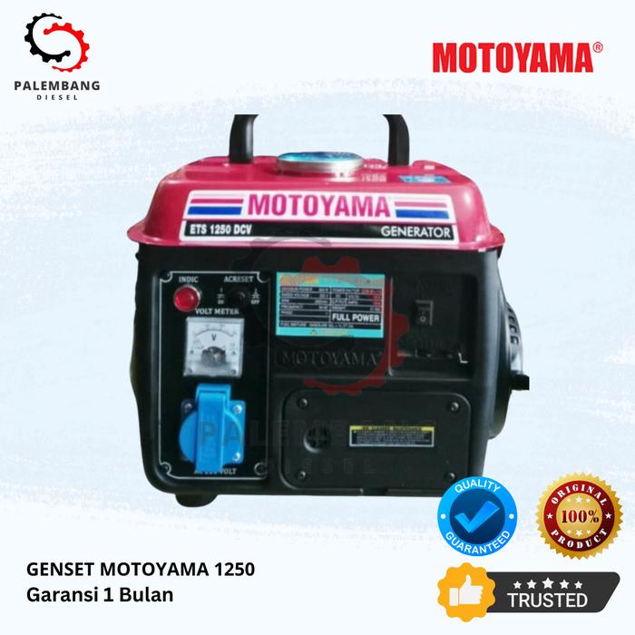 Jual MESIN GENSET GENERATOR 2 TAK MOTOYAMA ET1250DCV / MOTOYAMA ET 1250 ...