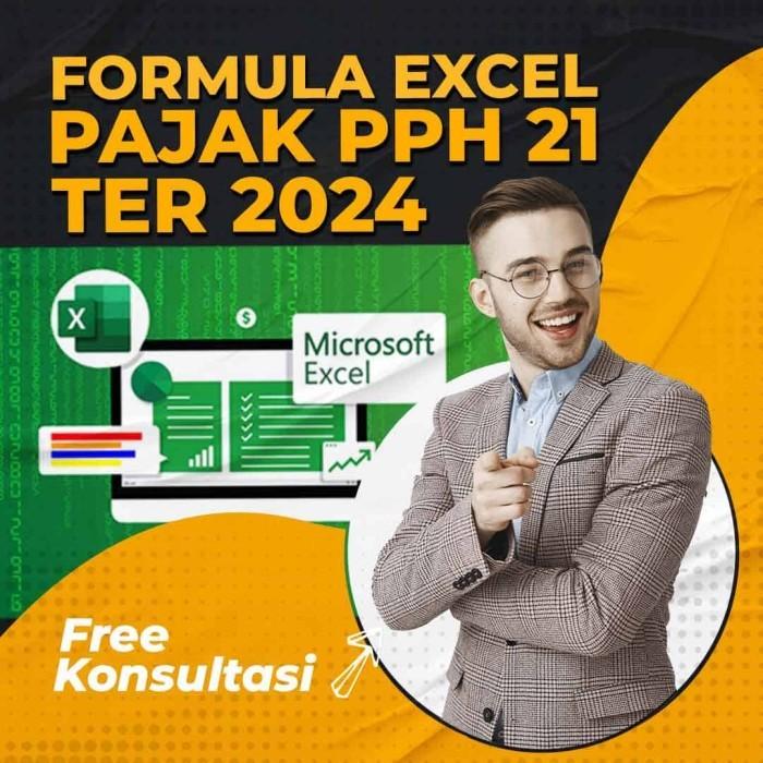 Promo EXCEL PERHITUNGAN PPH 21 TER 2024 (PP 58 2023) - Kota Depok - Dyamoon Store | Tokopedia
