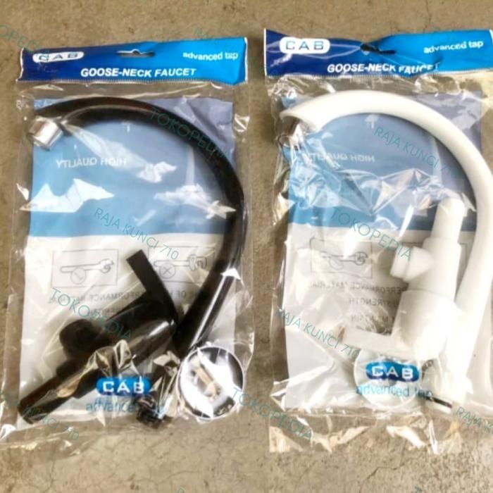 Jual Kran Angsa PVC Hitam - Warna CAB - kran Angsa PVC Cuci Piring 1/2 ...