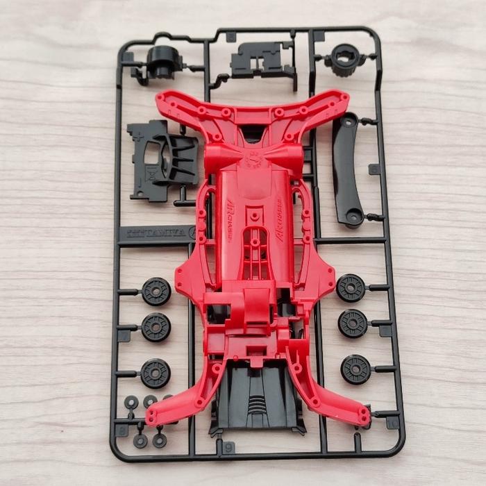 Jual tamiya chassis dan gearbox chassis ar pc abs reinforced original ...
