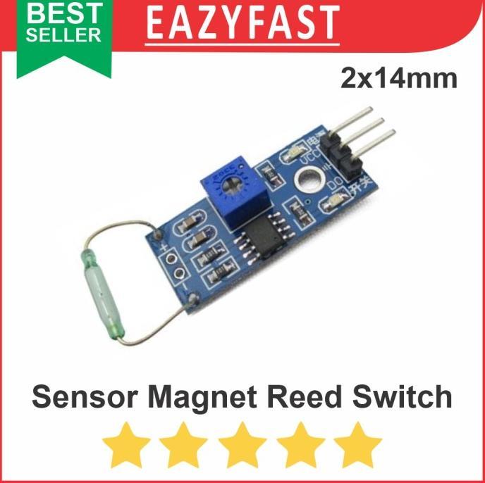 Jual Sensor Magnetic Magnet Reed Switch Saklar Modul Arduino Compatible ...
