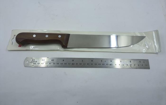 Jual Pisau Butcher Straight-Sembelih Cap Eagle Payung Gagang Kayu 23cm ...