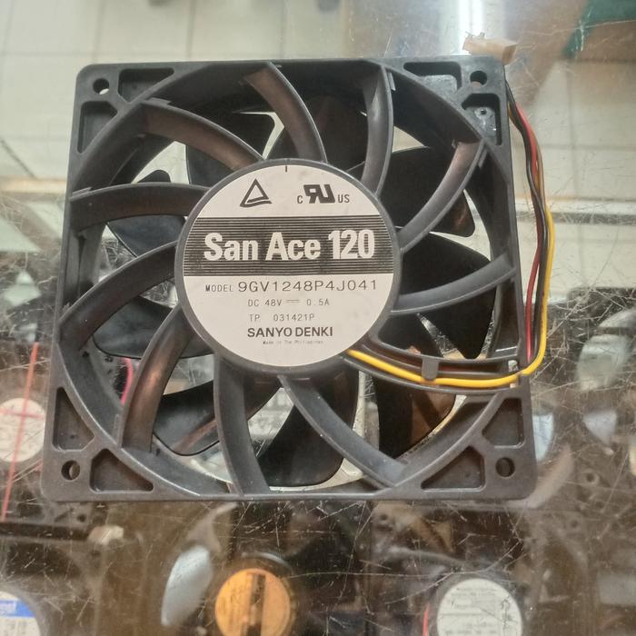 Jual San ACE 120 Cooling AC FAN San Ace 9GV1248P4J041 48v 0.5A ...