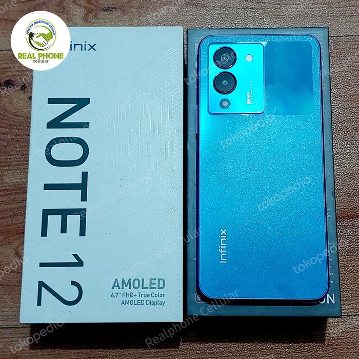 Jual INFINIX NOTE 12 8/128 SECOND MULUS FULLSET ACC LENGKAP ORIGINAL ...
