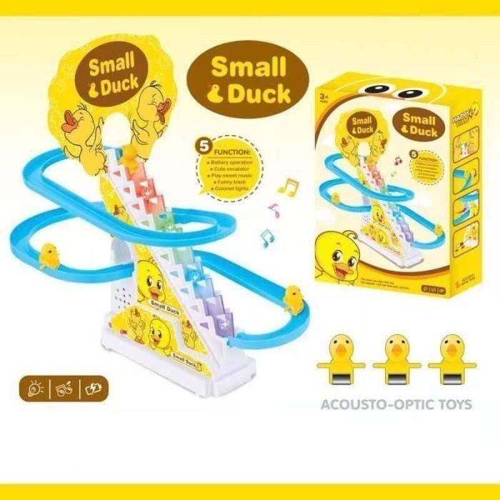 Jual Mainan Track Trank Tangga Cartoon Small Duck Kartun Di Seller ...