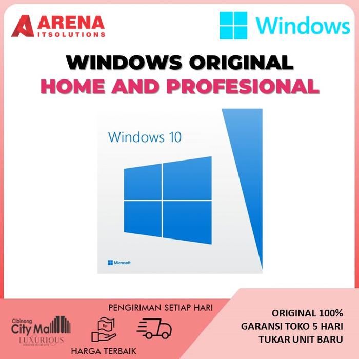 Jual windows home single plus profesional 10/11 original - WINDOWS 10 HOME - Jakarta Pusat ...