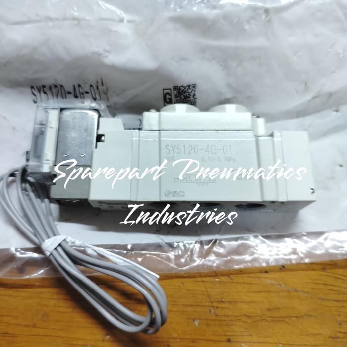 Jual Solenoid Valve SMC SY5120-4G-01 (AC 220V) Original - Jakarta Barat - Sparepart Pneumatics ...