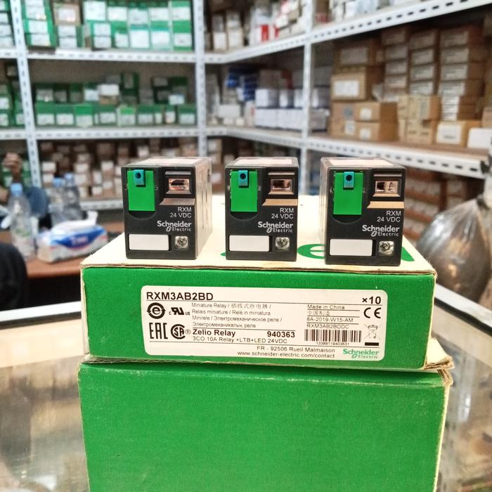 Jual Relay Schneider RXM3AB2BD 10A 24VDZ - Kota Bandung - Sampurna Electric | Tokopedia