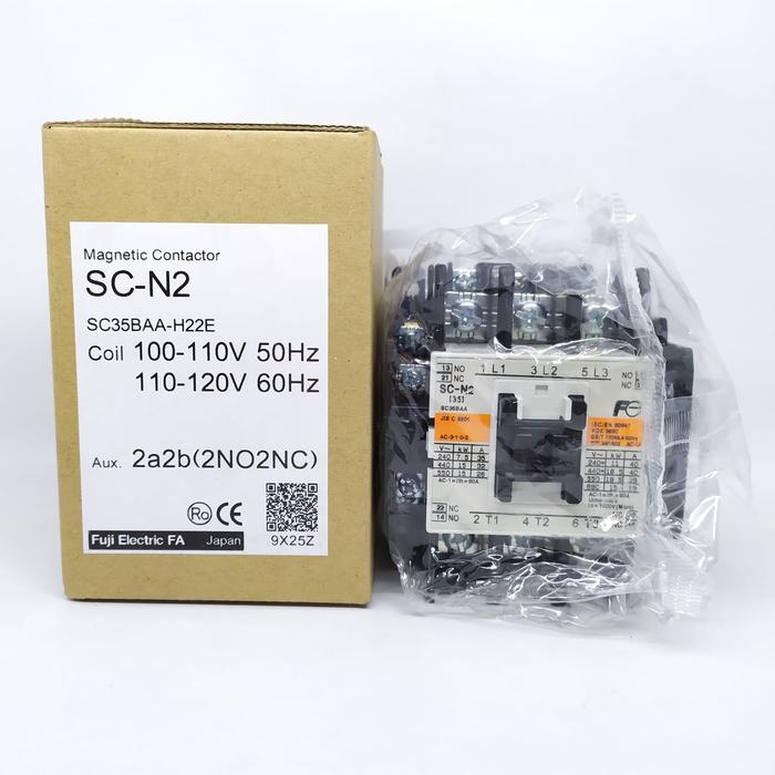 Jual MAGNETIC CONTACTOR FUJI ELECTRIC SC-N2 AC 110 - Kota Bandung - Inverter Technology | Tokopedia