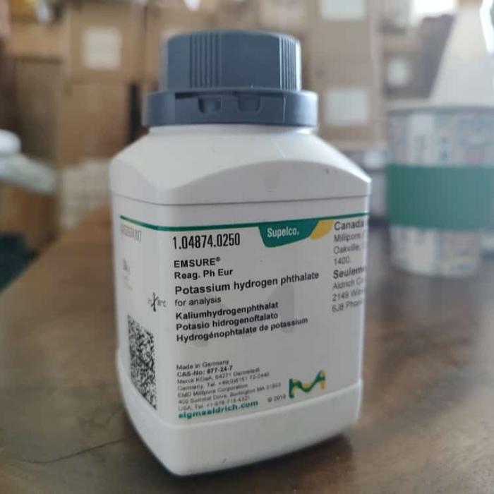 Jual Pottasium Hydrogen Phthalate / Kalium Hidrogen Ftalat / C8H5KO4 ...
