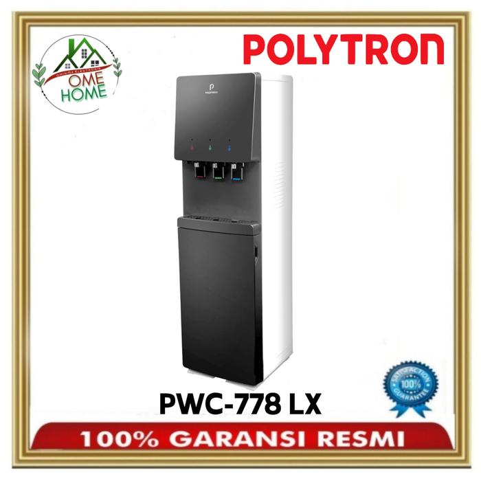 Jual WATER DISPENSER GALON BAWAH POLYTRON PWC778LX GARANSI RESMI ...