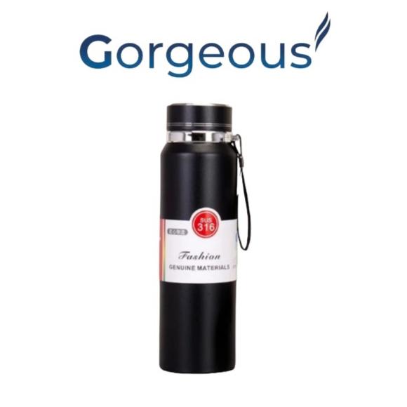 Jual Termos Vacuum Stainless Steel 1000 ml Botol Minum Air Panas/Dingin ...