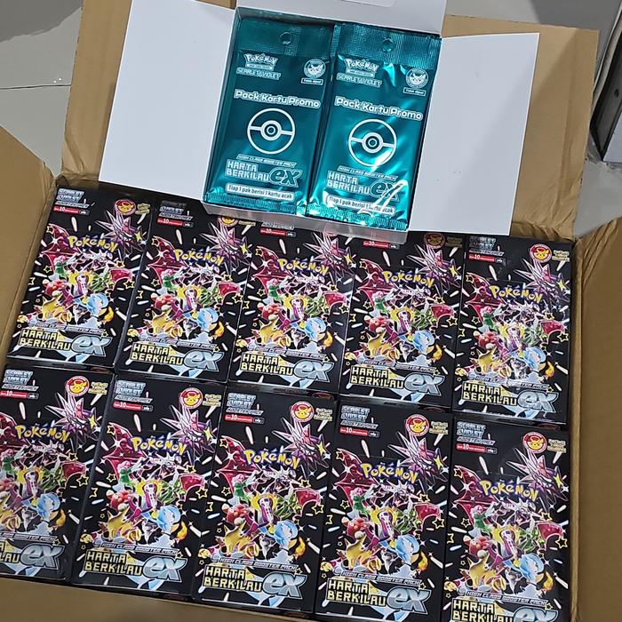Jual 1 booster box harta berkilau + promo card tcg pokemon indonesia - Kota Bogor - percival ...