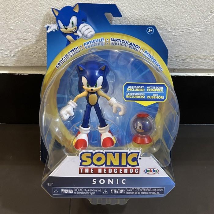 Jual JAKKS PACIFIC SONIC THE HEDGEHOG MODERN SONIC WITH 1-UP ITEM BOX ...