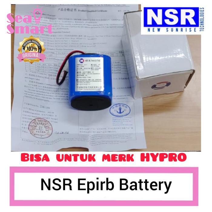 Jual NSR battery EPIRB Original/ Batre EPIRB NSR /HYPRO - Jakarta Utara ...