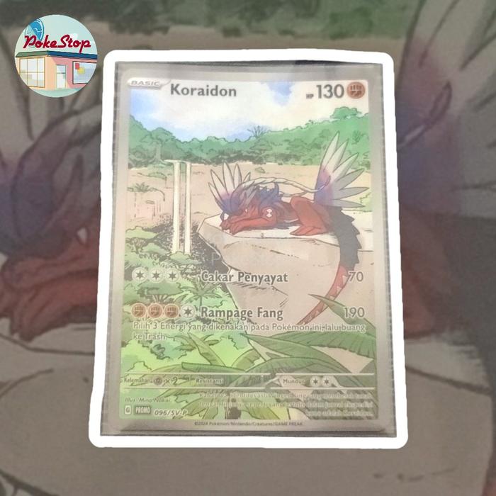 Jual Koraidon AR Promo Harta Berkilau 096/SV-P Kartu Pokemon TCG Indonesia - Kota Surabaya ...