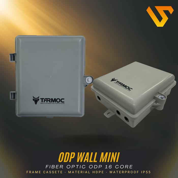 Jual Tarmoc Wall Mini ODP 16 Core Splitter Box | ODP Wall 16 Core ...