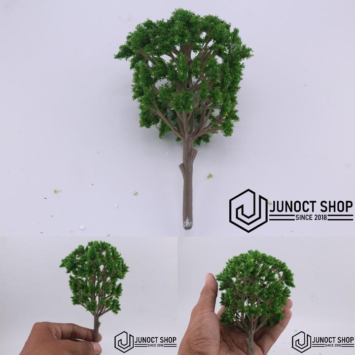 Jual Maket Pohon Tinggi 16cm Miniatur Tumbuhan Hijau Skala 1:35 1:50 1: ...