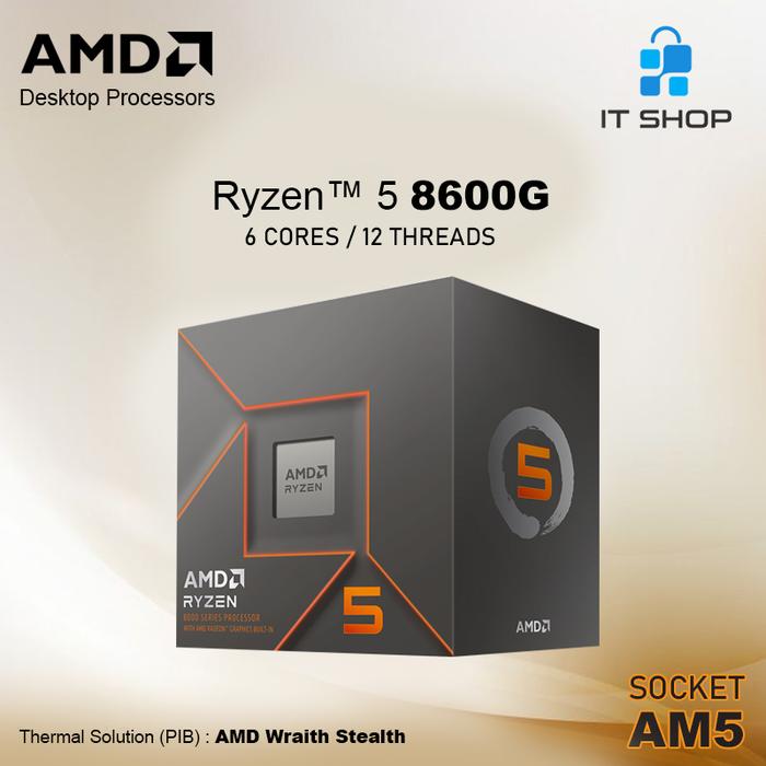 Promo Processor AMD AM5 Ryzen 5 8600G Box Cicil 0% 3x - Kota Malang - IT-SHOP-ONLINE | Tokopedia