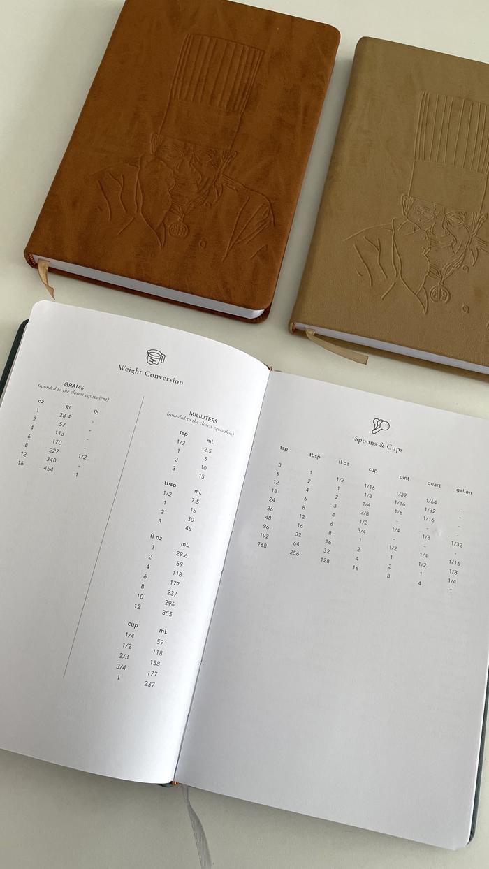 Jual Aksara Legendary Chef Recipe Journal / Kitchen Notebook / Recipe ...
