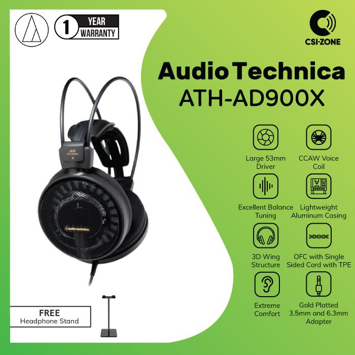 Promo Audio Technica ATH-AD900X High Fidelity Open Back Headphone Cicil ...