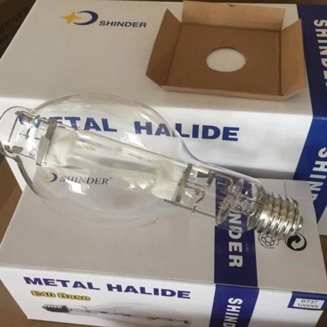 Jual Bohlam Lampu Metal Halide BT37 1000 watt Shinder 220 Volt Fitting ...