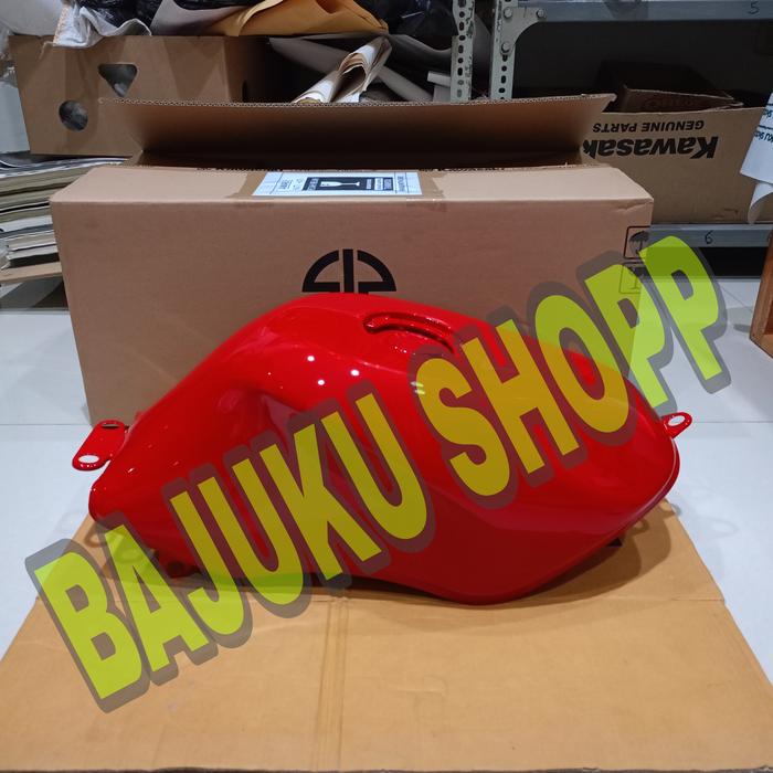 Jual TANGKI TANKI BENSIN NINJA RR NEW OLD ZX 150 MERAH CABE ORIGINAL ...