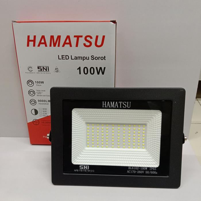 Jual KAP LAMPU SOROT LED 100W 100WATT / LAMPU SOROT LED 100WATT HAMATSU ...