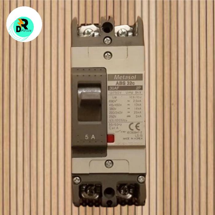 Jual Mccb LS Metasol ABS 32c 2 Phase 5 Ampere Original - Jakarta Pusat ...