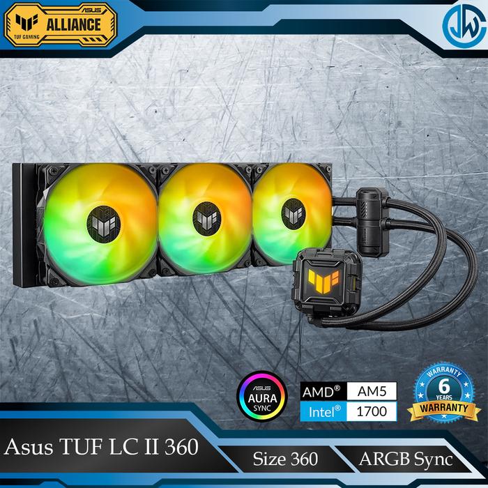 Jual Asus TUF LC II 360 ARGB - 360mm AIO Liquid CPU Cooler|LGA1700 ...
