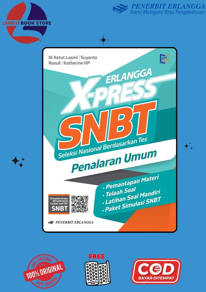 Jual ERLANGGA X-PRESS SNBT: PENALARAN UMUM - Jakarta Timur - LANGIT ...