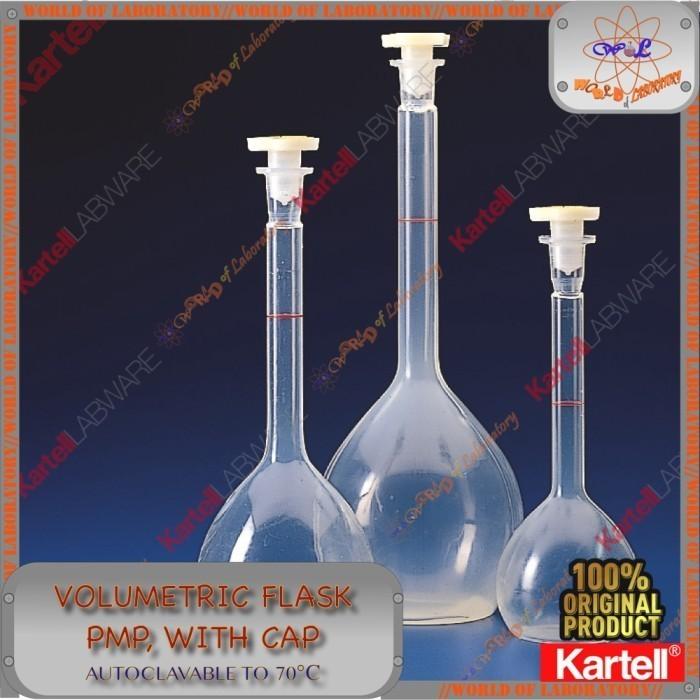 Jual KARTELL Volumetric Flask 500mL PMP, with Stopper - Jakarta Barat - WORLD of LABORATORY ...