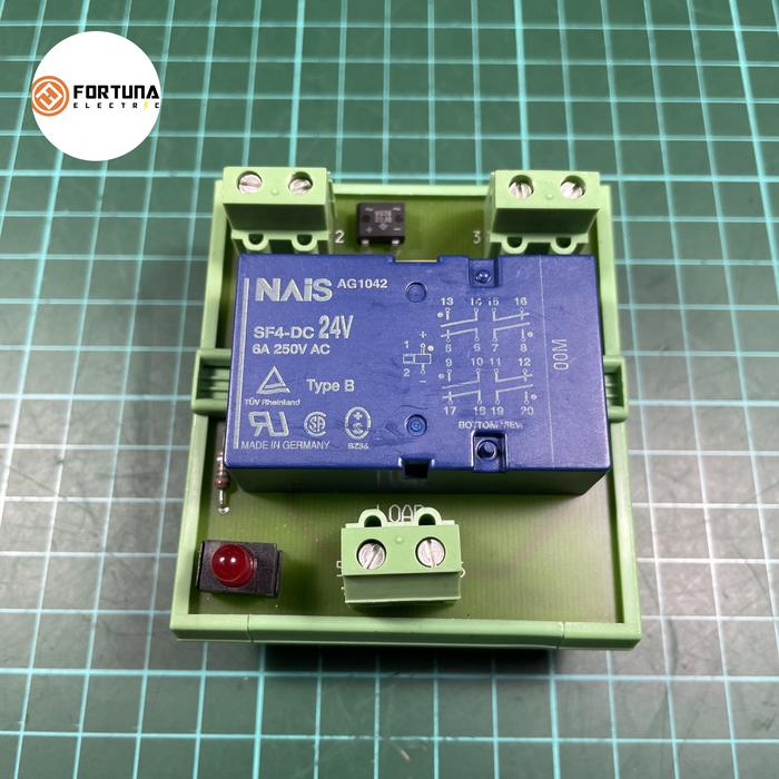 Jual NAIS AG1042 SF4-DC24V 6A 250VAC Type B + Phoenix Contact UMK-SE 11 ...