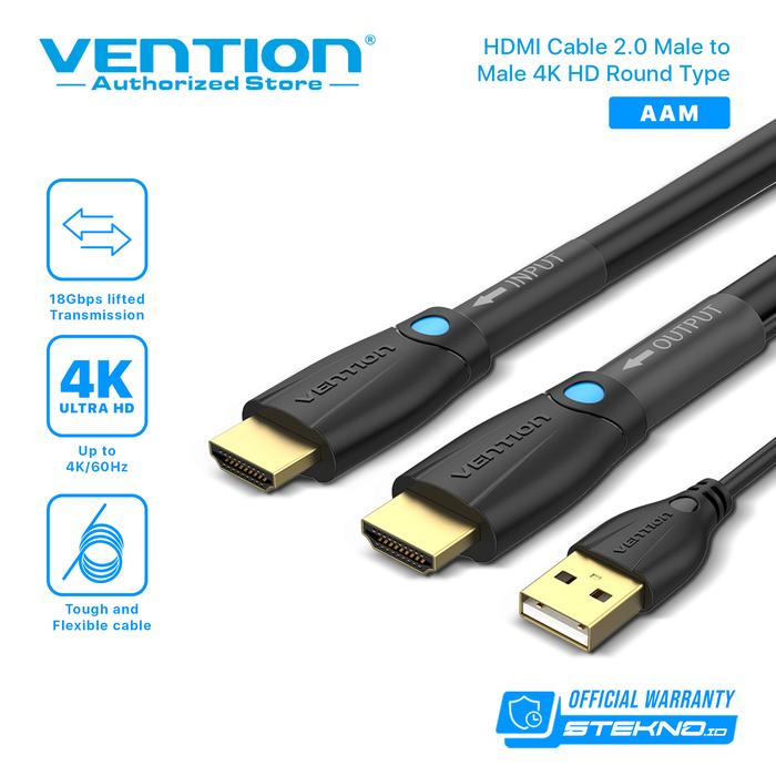Promo Vention AAM 40M Kabel HDMI For Structure Cabling Cicil 0% 3x ...