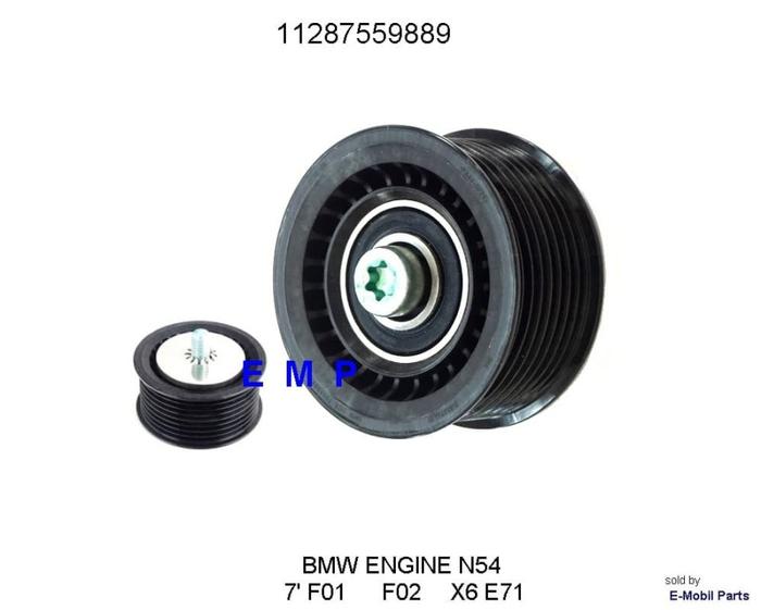 Jual IDLER PULLEY TENSIONER MESIN N54 BMW X6 E71 740i F01 11287559889 ...