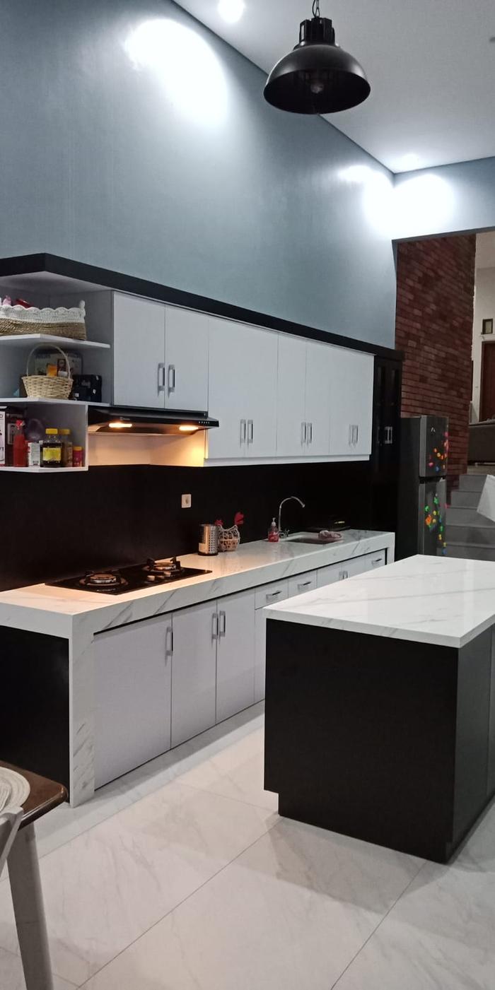 Jual PROMO KITCHEN SET HPL/ KITCHEN SET HPL MINIMALIS MODERN - Kab ...