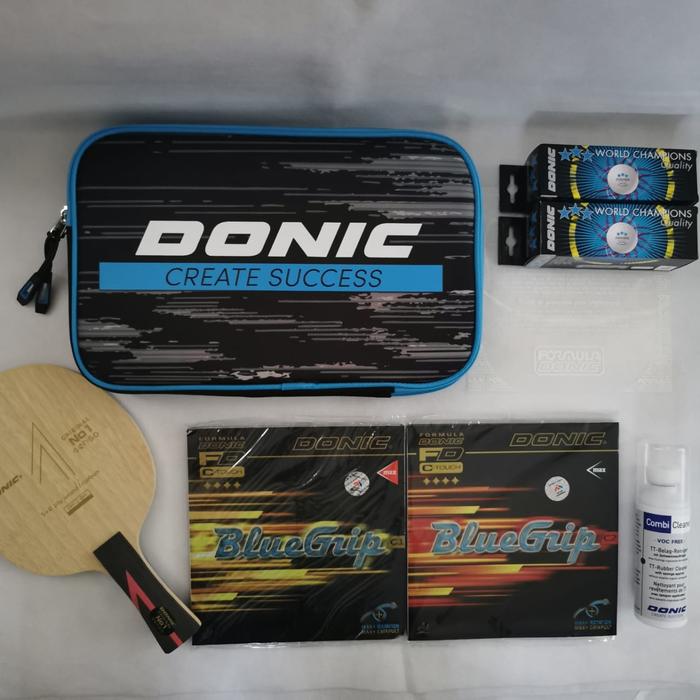 Promo Bet Pingpong Donic Original No. 1 Senso Limited Edition komplit ...