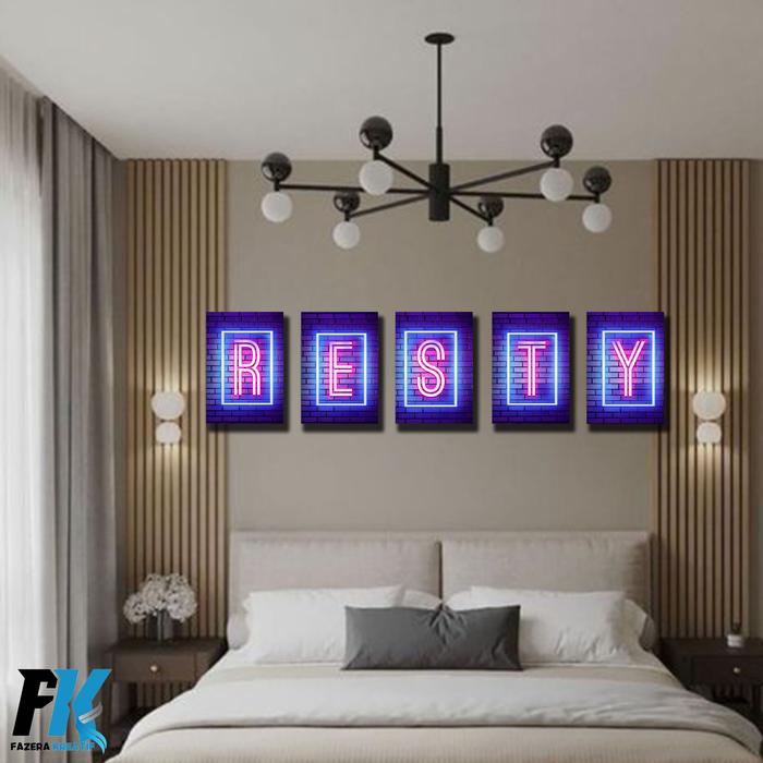 Jual CETAK FOTO MDF ABJAD NEON / CUSTOM HURUF / PAPAN MDF CUSTOM HURUF ...