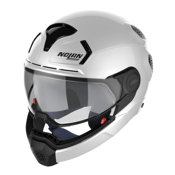 Promo NOLAN N30-4 TP CLASSIC METAL WHITE | HELM FULL FACE | MODULAR ...