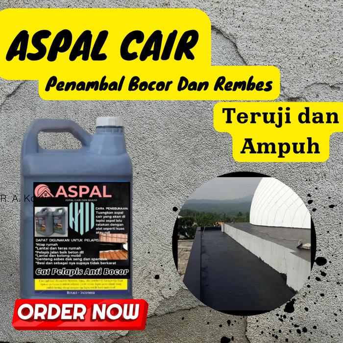 Jual Bitumen Penambal Pelapis Atap Talang Genting Anti Bocor Waterproof ...
