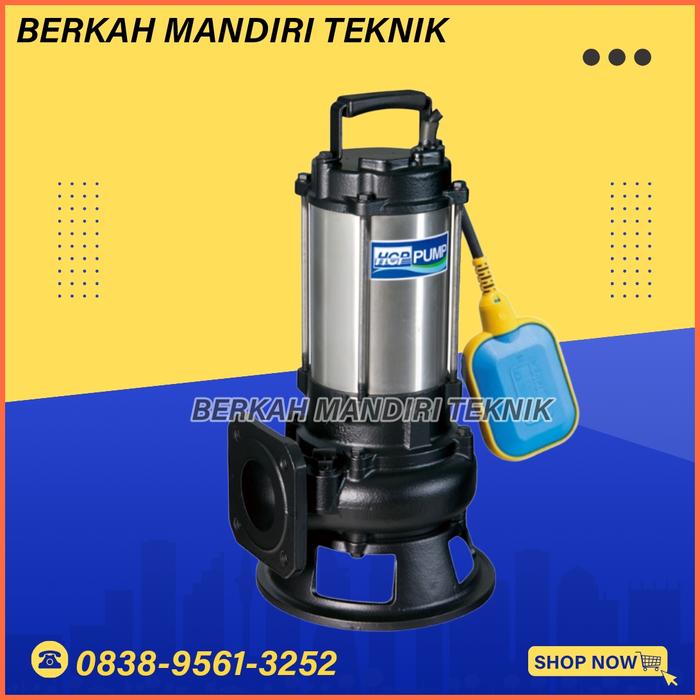 Jual Pompa Celup Air Limbah HCP FN-32P 1,5KW 2HP 380V Sewage Pump ...
