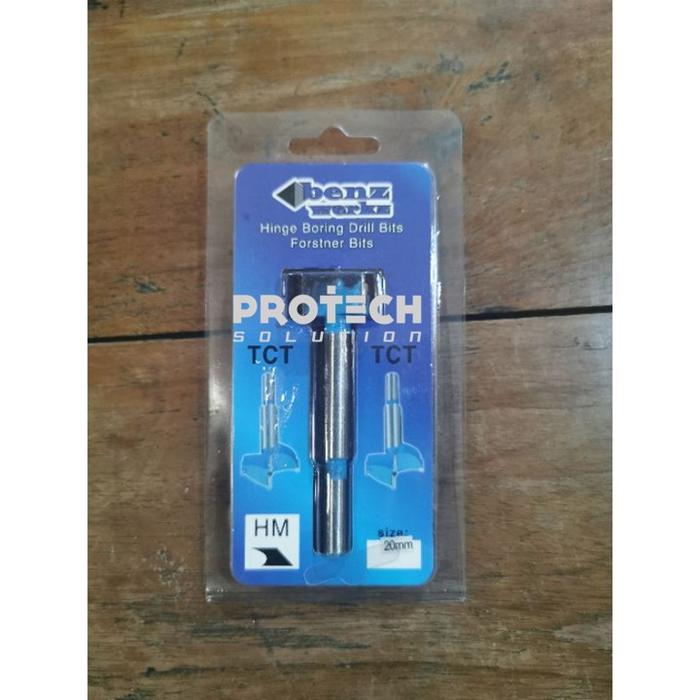 Jual Mata bor kayu lubang engsel sendok 20mm Forstner Bit Benz - Kota Surabaya - Protech ...