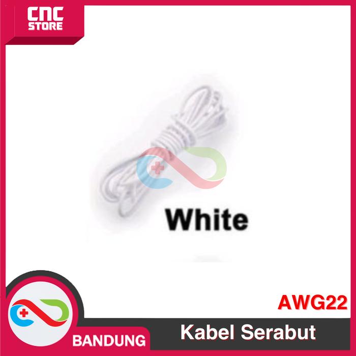 Jual KABEL SERABUT AWG22 HIGH QUALITY HITAM MERAH KUNING BIRU PUTIH ...
