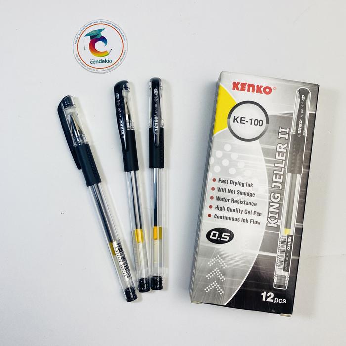 Jual pulpen KENKO KE-100 gel 0.5mm - 12 pcs - Kota Balikpapan ...
