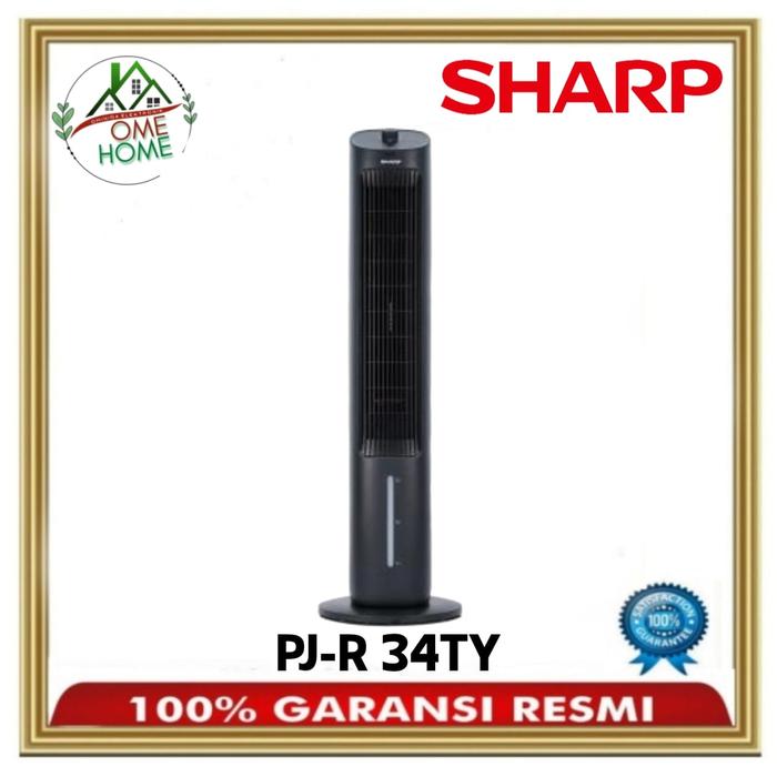 Jual SHARP AIR COOLER 4 LITER PJ R34TY B PENDINGIN RUANGAN PJR34TY 4L ...