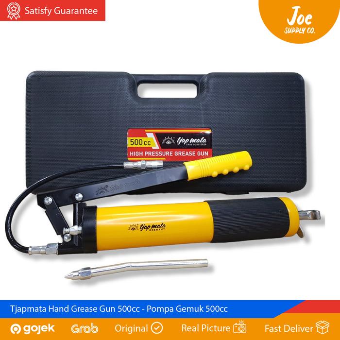 Jual Grease Gun High Pressure 500cc / Pompa Gemuk Tjapmata Original ...