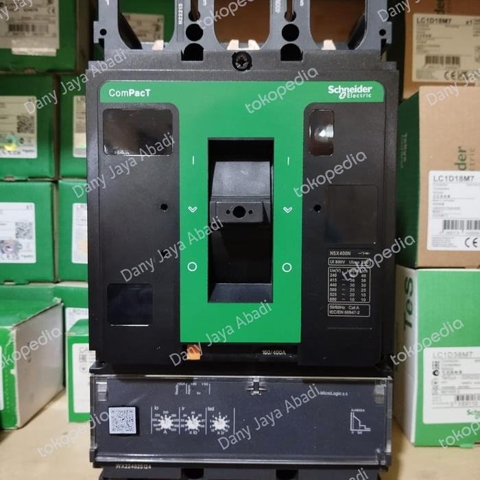 Jual mccb schneider NSX400N 3P 400A 50KA C40N32D400 - Jakarta Pusat ...