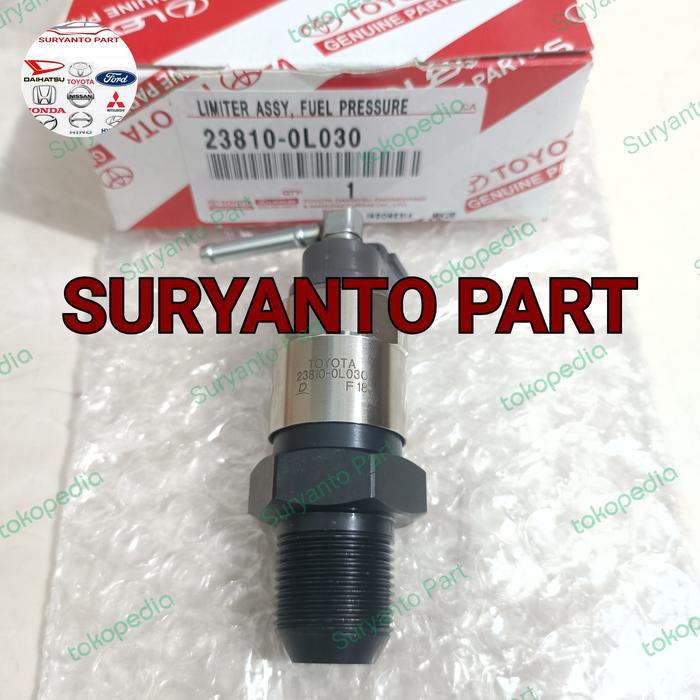 Jual Valve Limiter Pressure Switch Common Rail Toyota Innova 2KD Asli ...